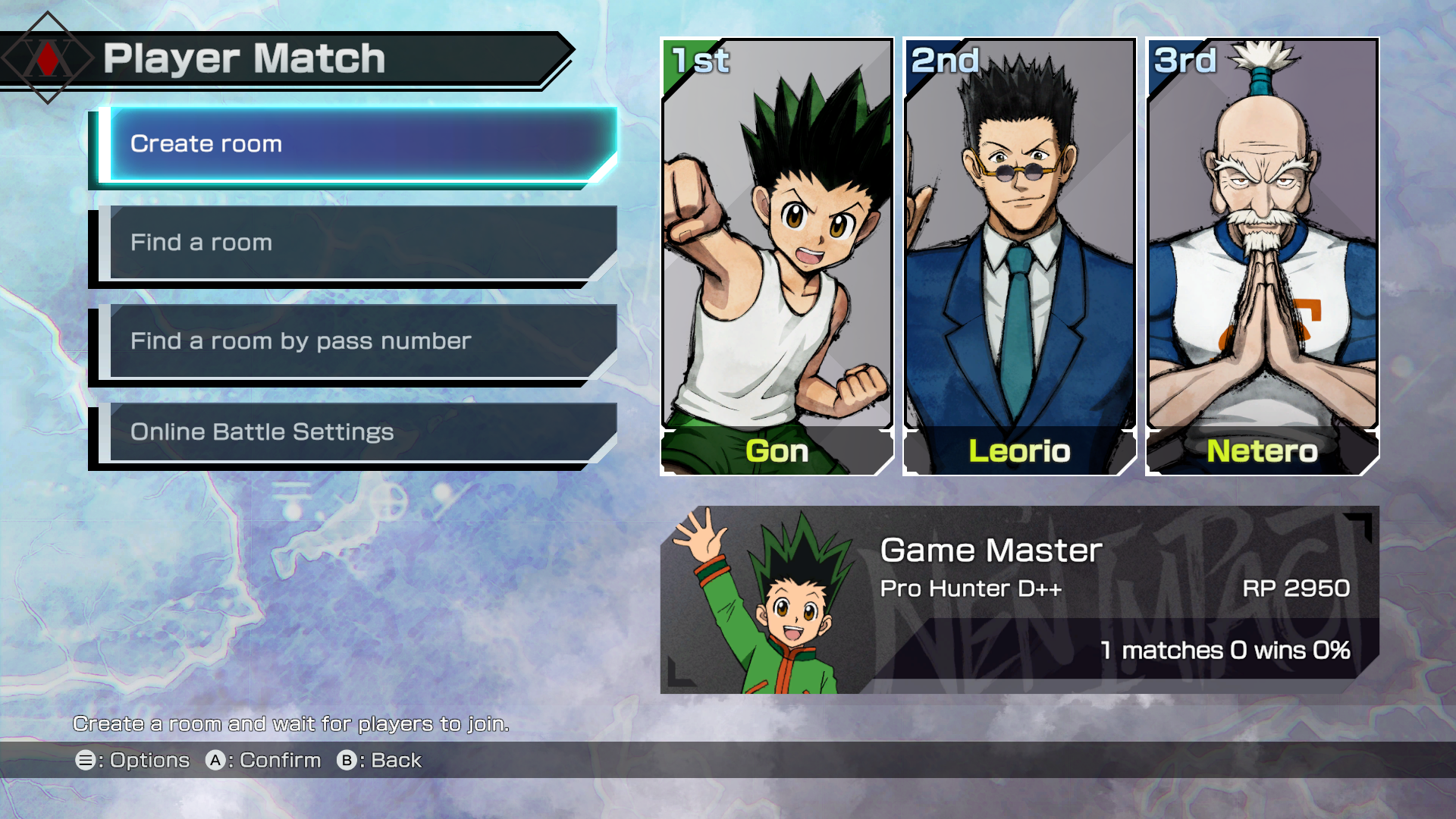 HUNTERxHUNTER NENxIMPACT – Arc System Works