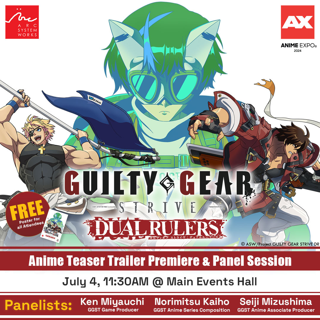 Anime Adaptation – Guilty Gear Strive: Dual Rulers Announced! – Arc ...
